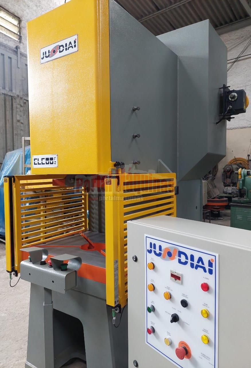 Prensa Excêntrica 80 toneladas JUNDÌAI ELC 80 F2 Adequada a NR 12 ...