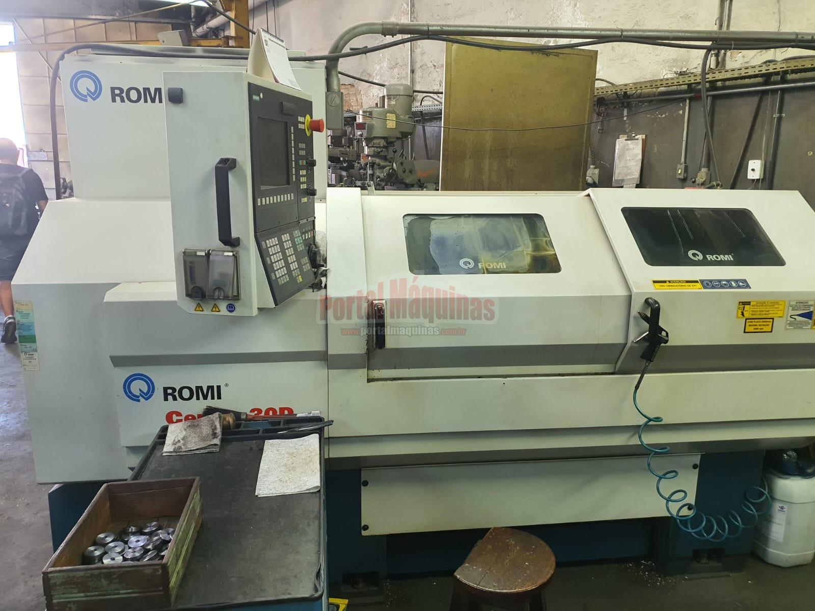 Torno CNC ROMI CENTUR 30D- 2008 – Portal Máquinas