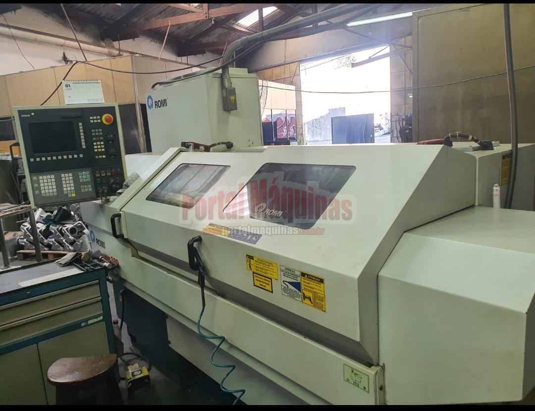 Torno CNC ROMI CENTUR 30D- 2008 – Portal Máquinas