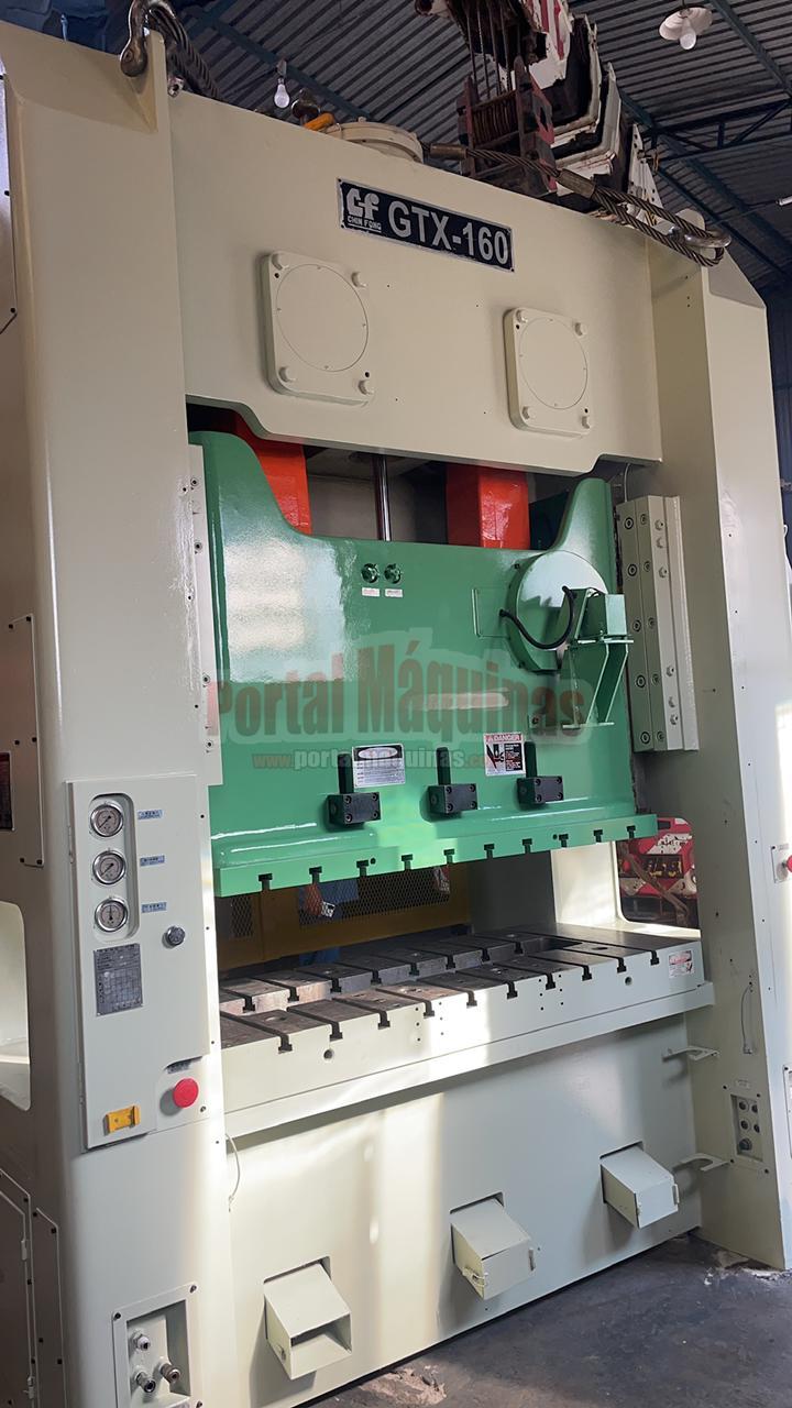 Prensa Excêntrica Chin Fong – Tipo H – modelo GTX – 160 toneladas ...