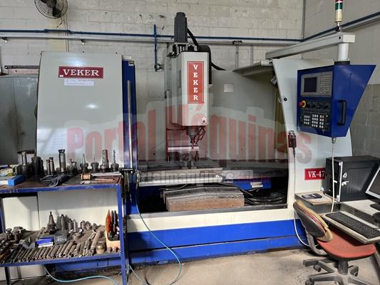 Fresadora CNC VEKER VK4700D – Portal Máquinas