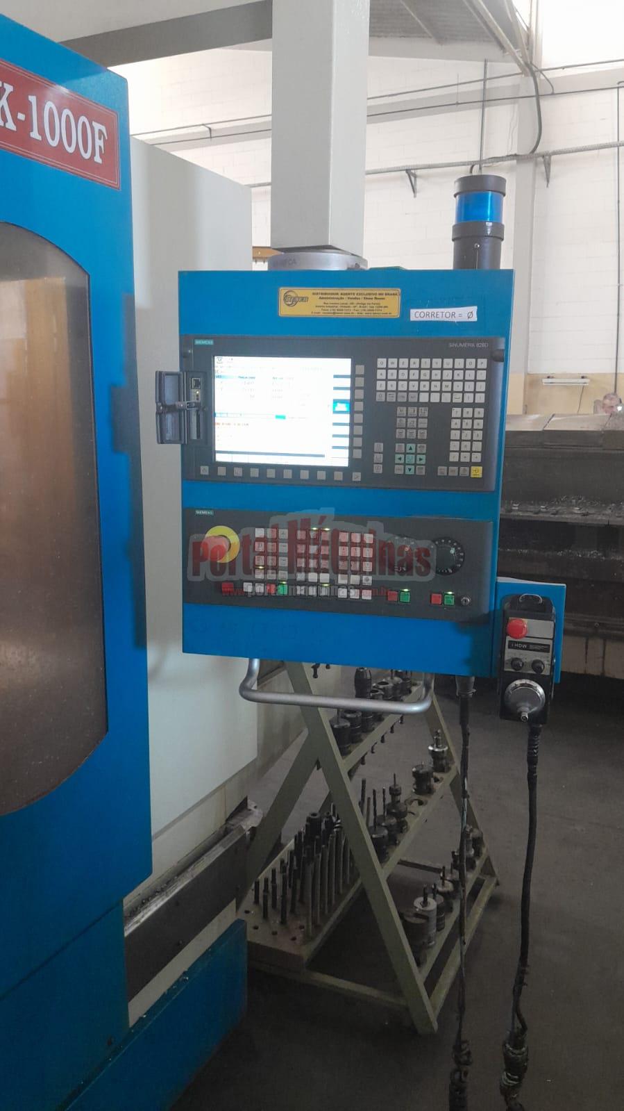 Fresadora CNC VEKER MVK 1000F – Portal Máquinas