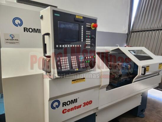 Torno CNC ROMI CENTUR 30D – Portal Máquinas
