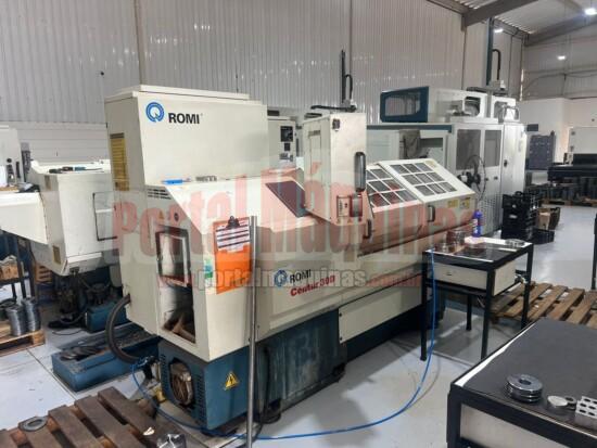 Torno CNC ROMI CENTUR 30D – Portal Máquinas