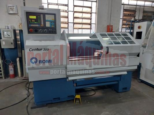 Torno CNC ROMI CENTUR 30D – MACH 9 – Portal Máquinas